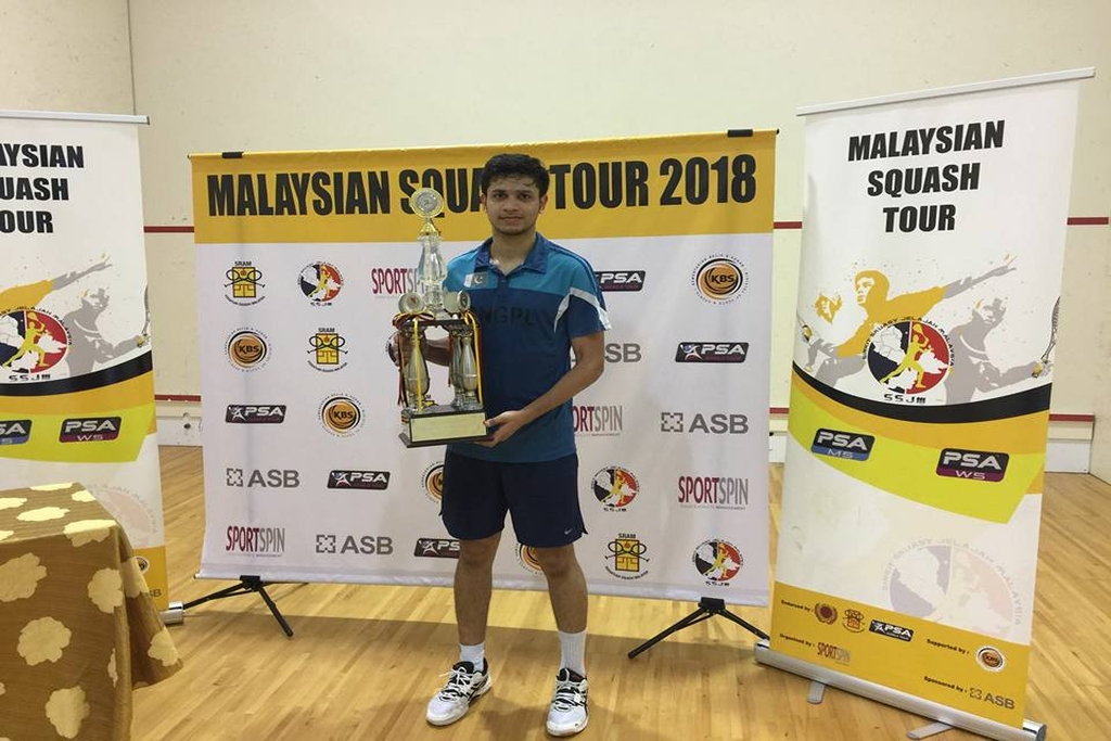 Asim Khan lifts Malaysia tour-I title - Khilari