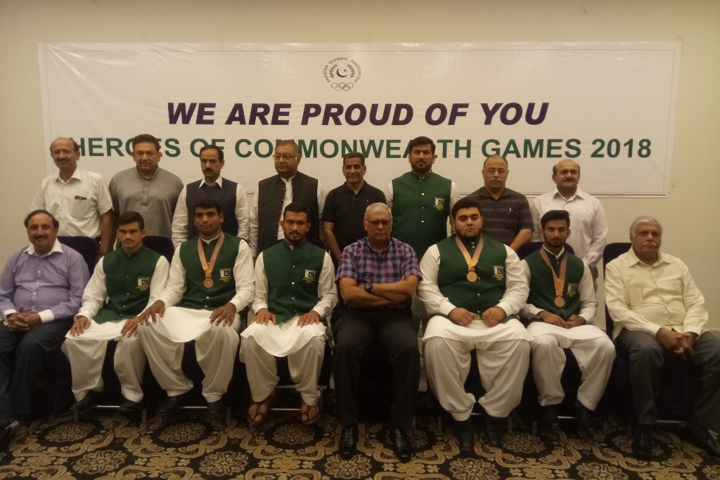 POA acknowledges medal winners of commonwealth games - Khilari