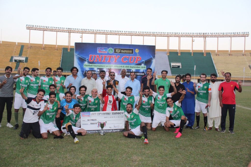 Mehran Football Club win the title of IFA Unity Cup Football Tournament ...