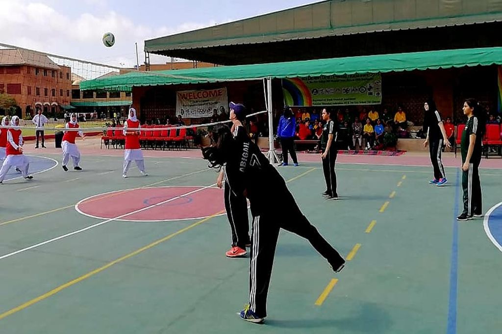 9th Culligan Girls Throwball Tournament continue in full swing - Khilari