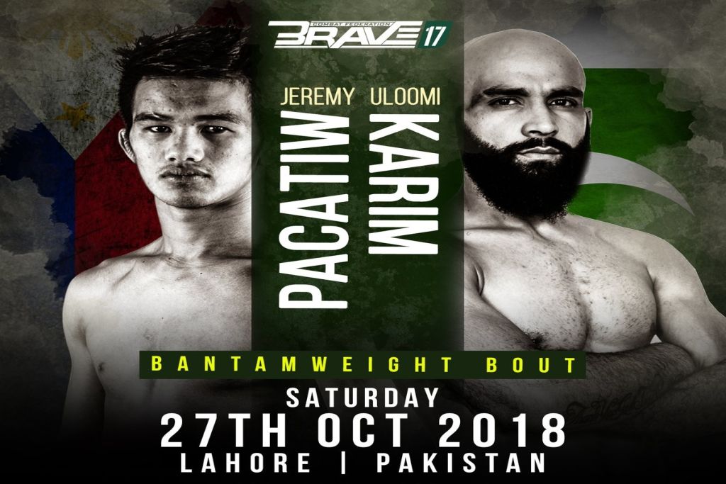 5-Pakistani MMA fighters to feature in Brave 17 Event in Lahore - Khilari