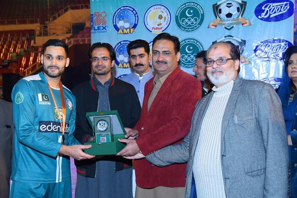 Pakistan manages third spot in Triangular Futsal Series 2018 - Khilari