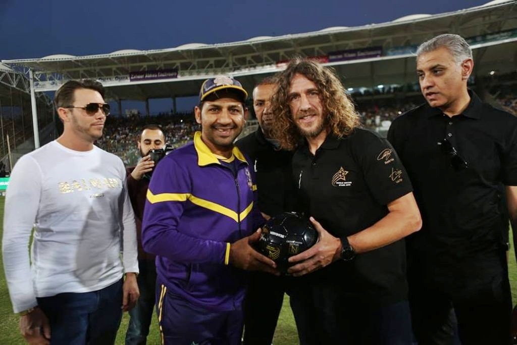 Barca legend footballer Carlos Puyol officially launches World Soccer ...