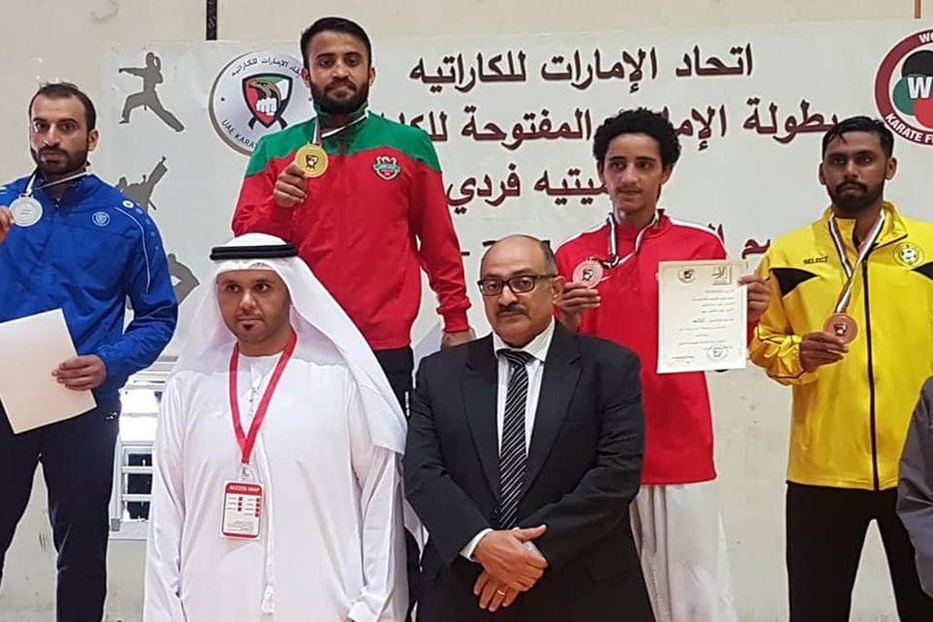 Saadi Abbas clinches gold medal in UAE Open Karate Championship 2019 ...