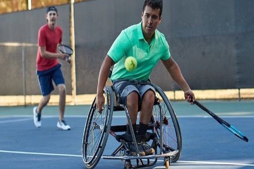 Five wheelchair tennis players complete advance training - Khilari