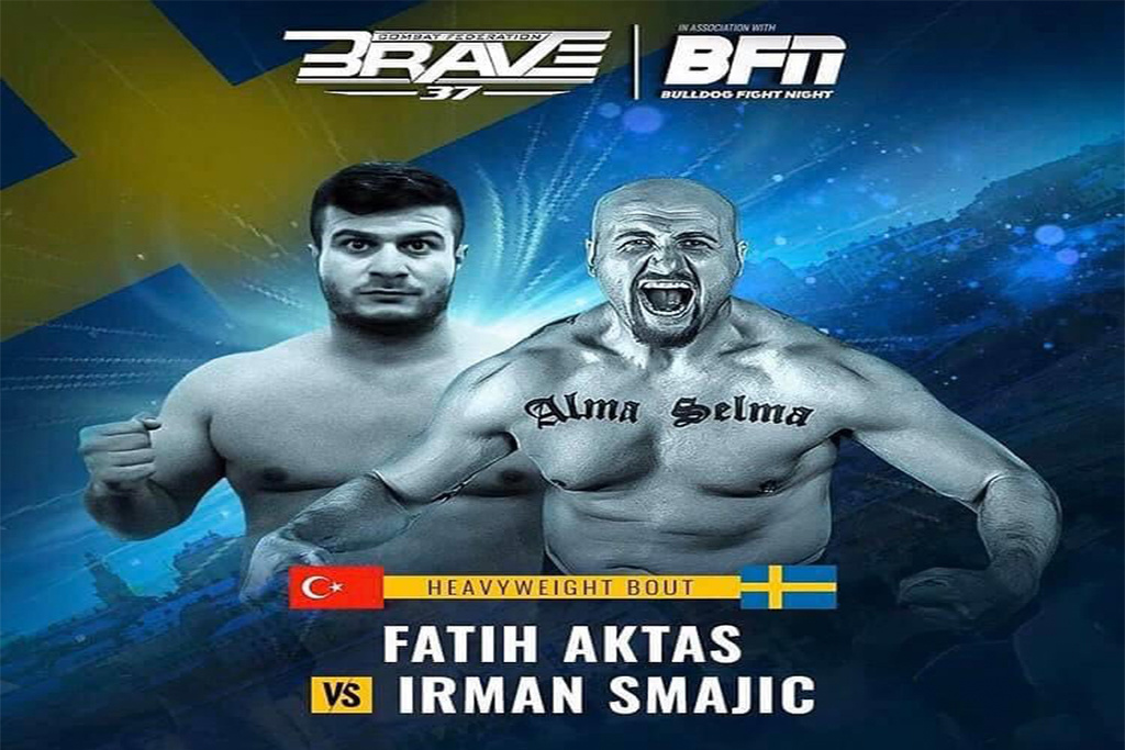 Turkey’s MMA fighter Fatih Aktas up against Swedish Smajic in BraveCF ...
