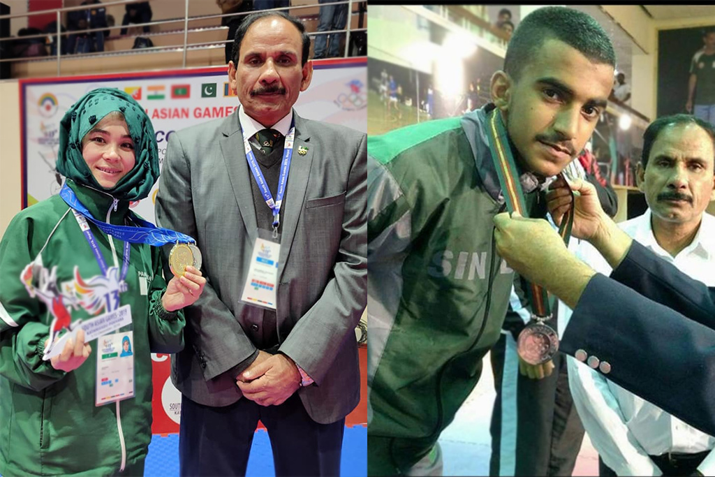 Shah Noor and Shahida capture gold in Inter-Provincial E-Karate Kata ...