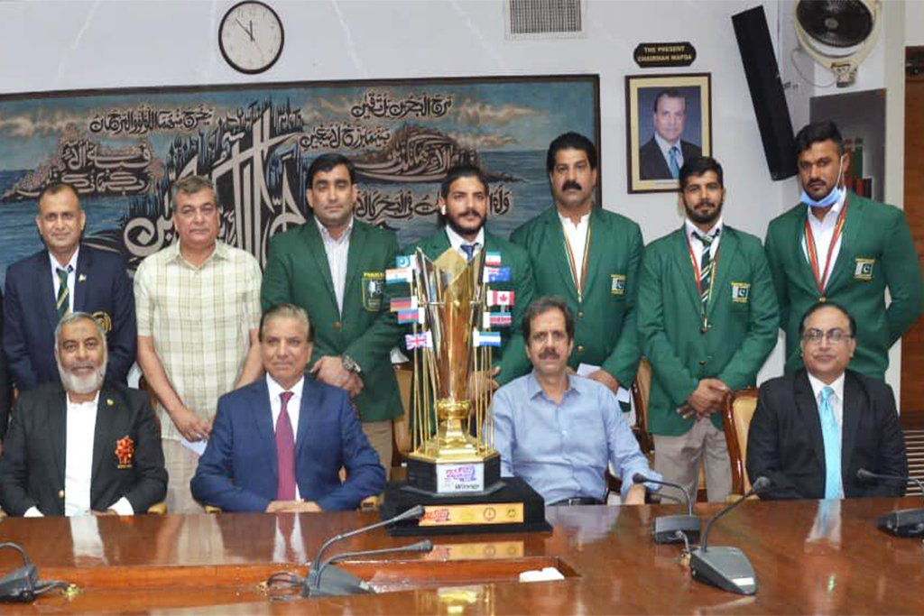 Pakistan WAPDA honors 2020 Kabbadi World Cup WAPDA Champions! - Khilari